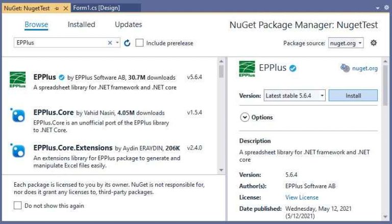 آموزش EPPlus برای خواندن و نوشتن اطلاعات در فایل Excel | دانش کامپیوتری